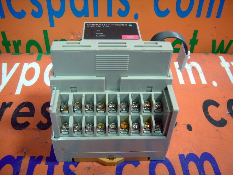 OMRON GT1-AD04 INPUT MODULE ANALOG COMPATIBLE W/ MULTIPLE - PLC DCS SERVO Control MOTOR POWER ...